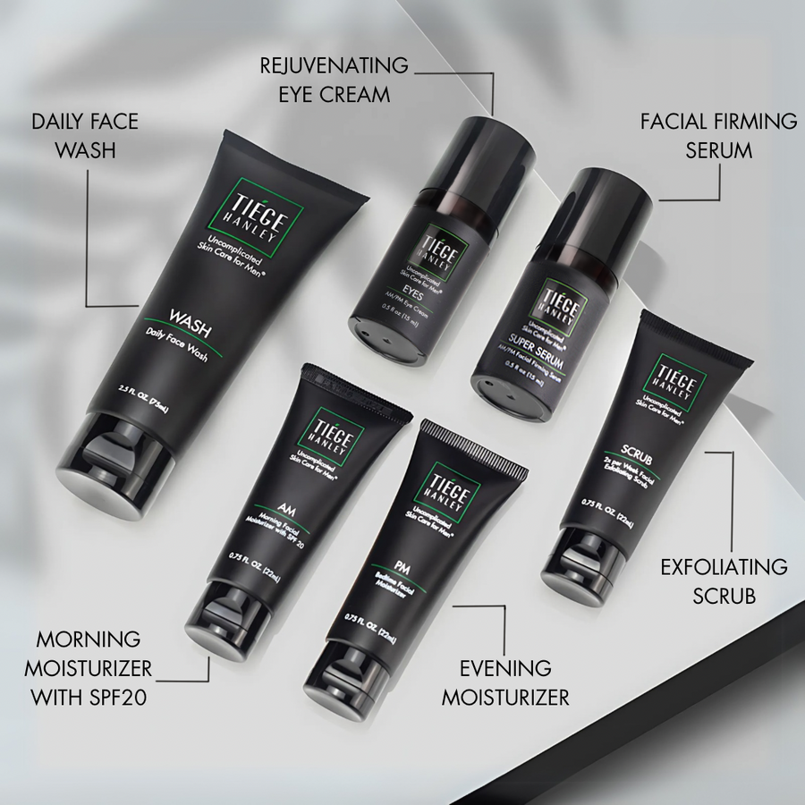 Tiege Hanley's Anti-Aging Skin Care Kit for Men