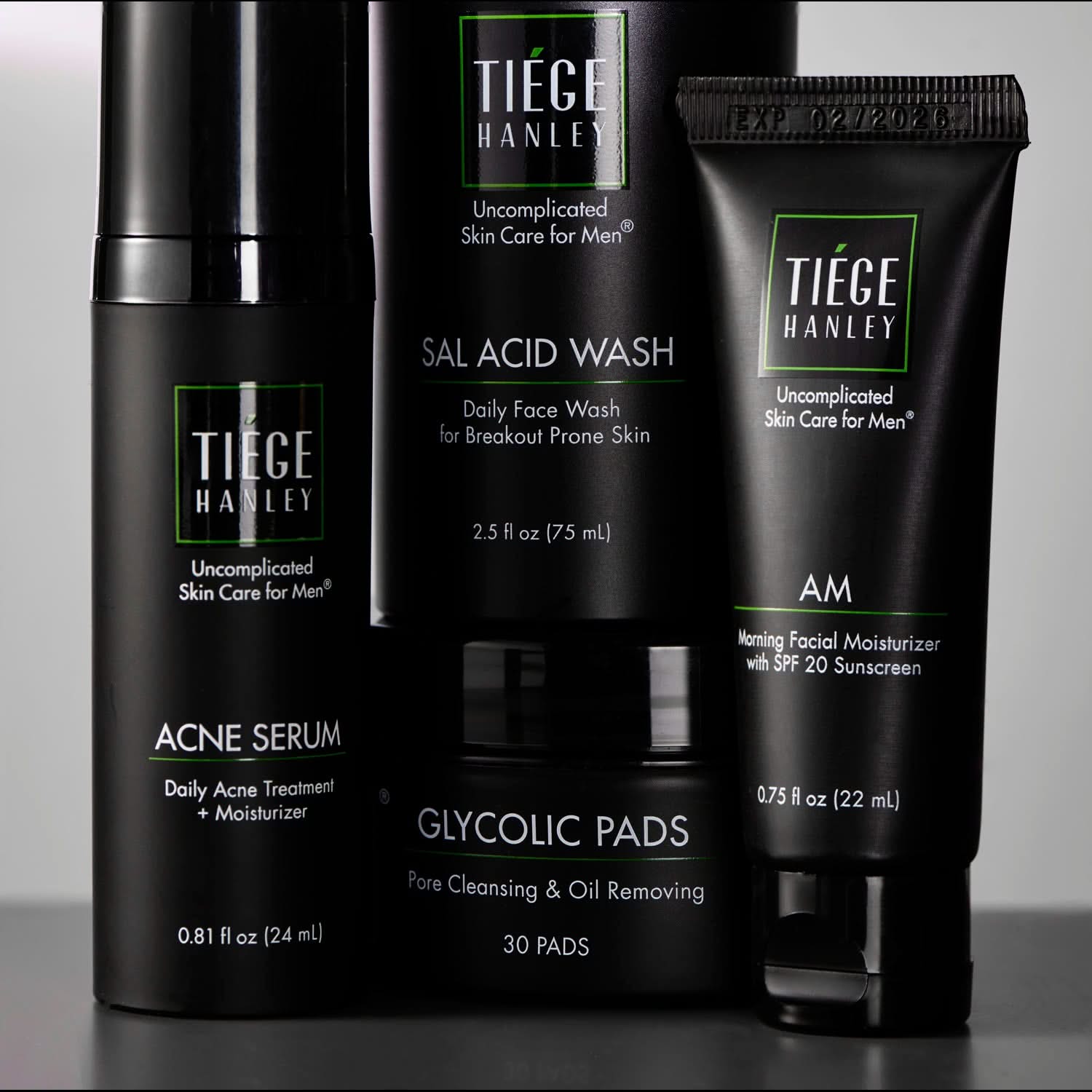 Advanced Acne Treatment System for Men Tiege Hanley