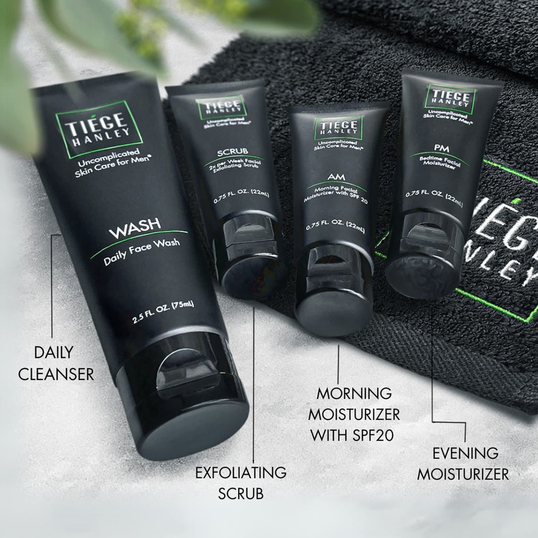 Tiege Hanley's Skin Care Kit for Men - The Essential Routine