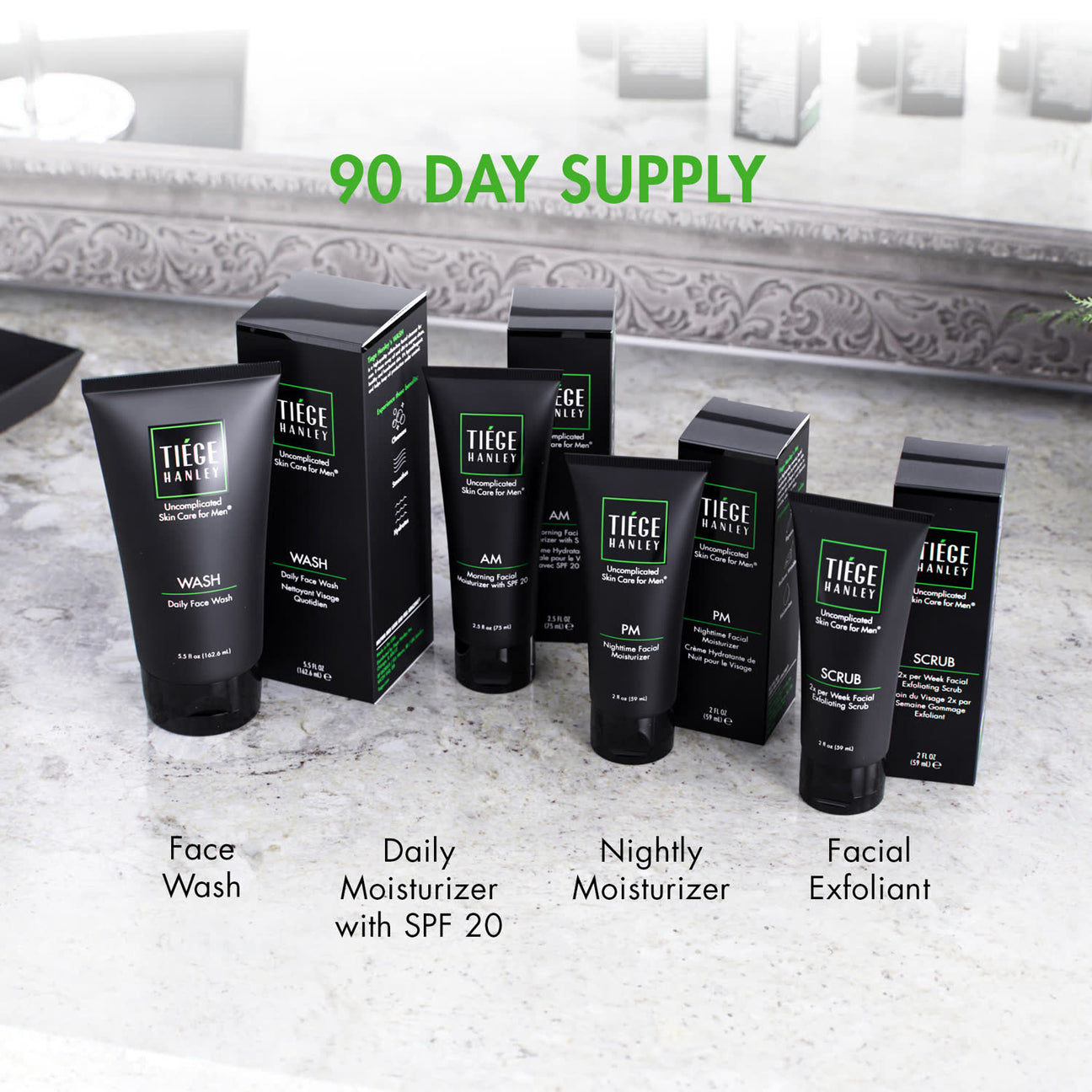 Tiege Hanley's Skin Care Kit for Men - The Essential Routine