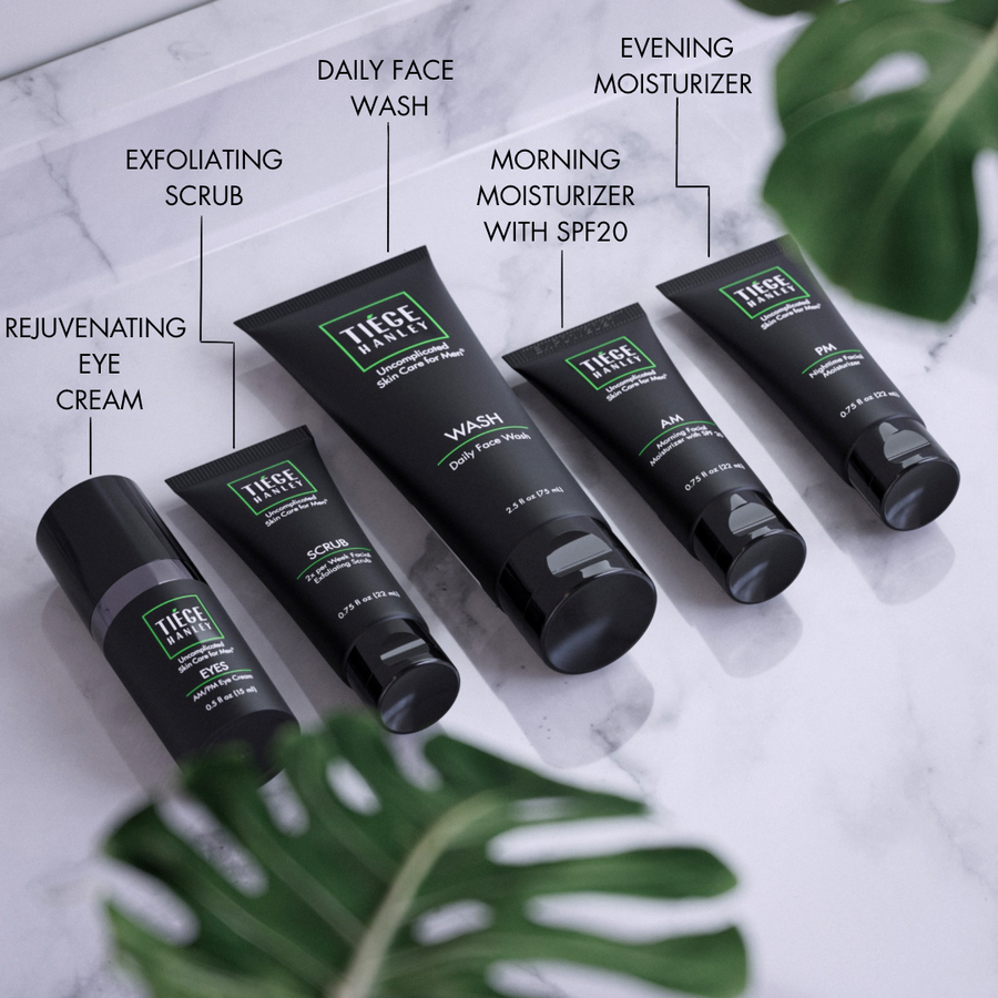Tiege Hanley's Skin Care Kit for Men - The Advanced Routine