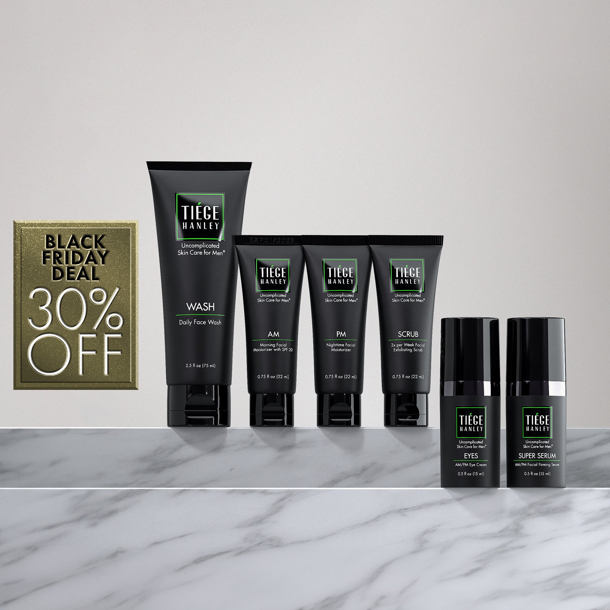 Tiege Hanley's Anti-Aging Skin Care Kit for Men